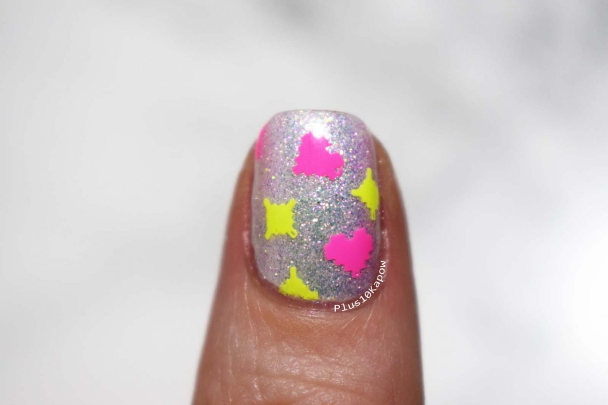 Cutesy Gamer Nails - Plus10Kapow